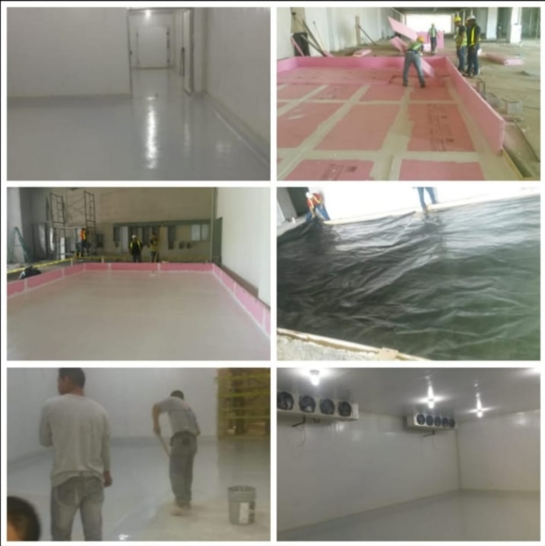 Cuarto frío y piso aislado para baja temperatura. | Productos ...